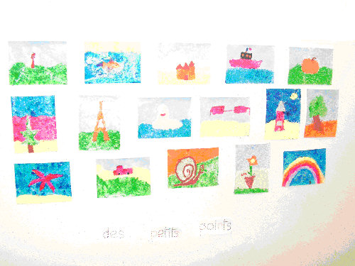 Les arts plastiques : le pointillisme - Ecole Victor Hugo BOLBEC